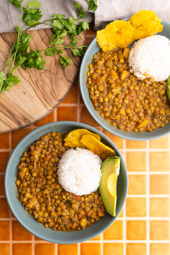 Ecuadorian Lentils (Menestra de Lentejas)