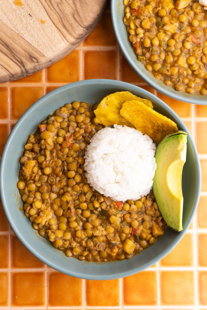 Ecuadorian Lentils (Menestra de Lentejas)