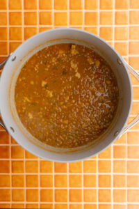 Ecuadorian Lentils (Menestra de Lentejas)
