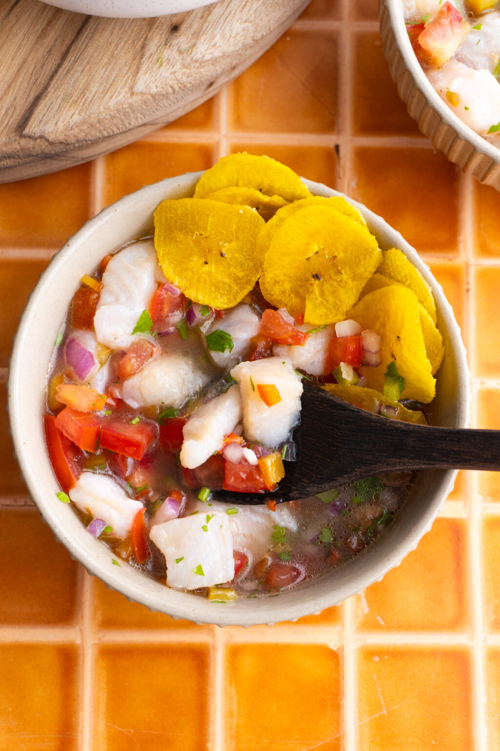 Ecuadorian Fish Ceviche - Lauren con Sazón